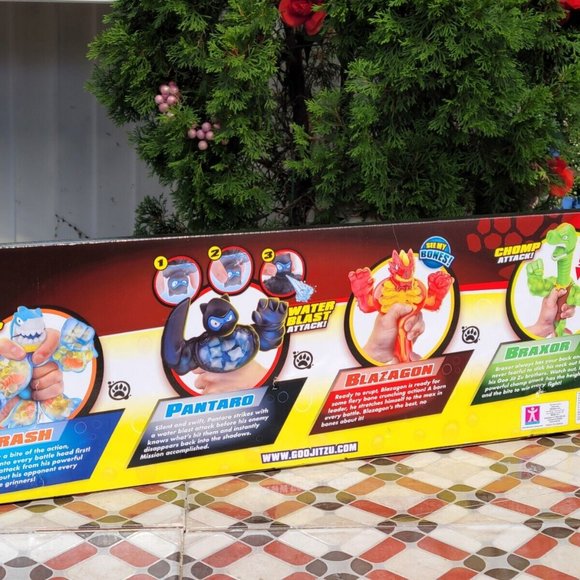 moose toys | Toys | Heroes Of Goo Jit Zu Allstar 4 Pack Wultra Rare ...